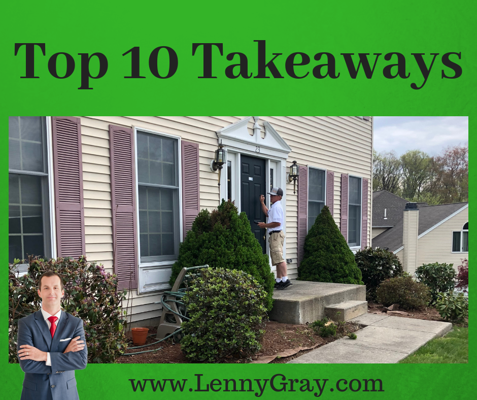 Top 10 Takeaways - Lenny Gray Top 10 Takeaways - Lenny Gray